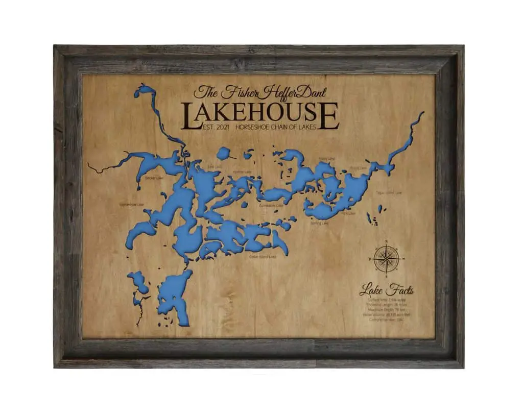 Custom Lake House Decor Idea: Wooden Wall Art With a Personalized Twist ...