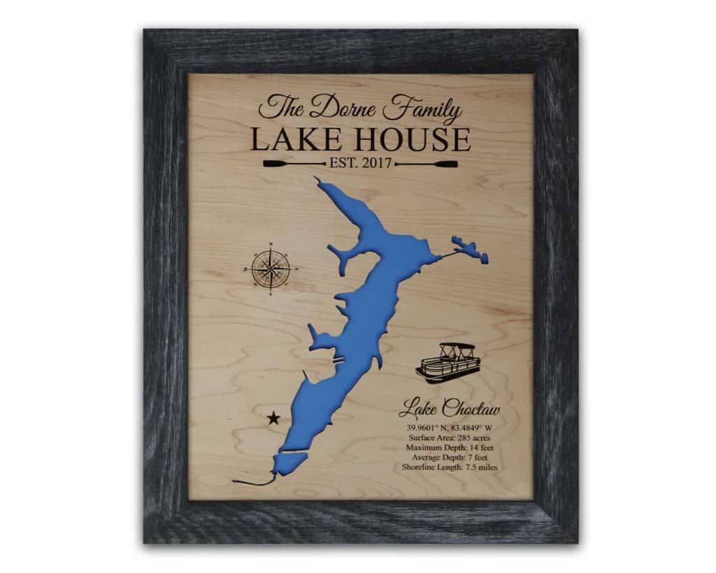 Custom Lake House Decor Idea: Wooden Wall Art With a Personalized Twist ...