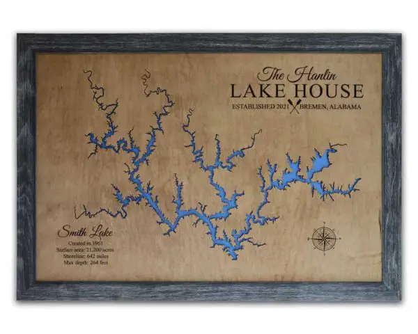 Custom Lake House Decor Idea: Wooden Wall Art With a Personalized Twist ...