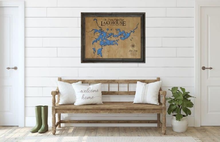 Custom Lake House Decor Idea: Wooden Wall Art With a Personalized Twist ...